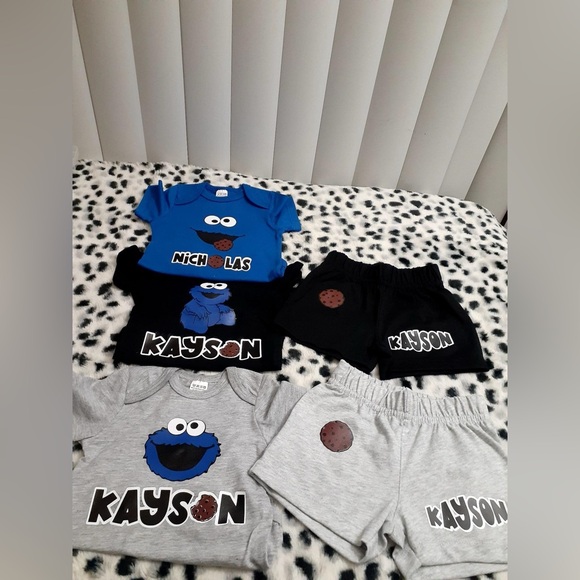 Matching Sets | Blue Personalized Custom Made Large Baby Boy Bundle Box ...